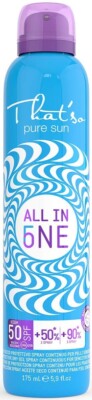 That's O All IN One Sun Spray SPF 50/80/100 5 Actions Progressive SPF ...