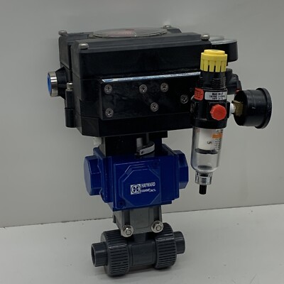 VRC VE-700G Pneumatic Positioner w/Compact H20 Actuator & Hayward 1/2 ...