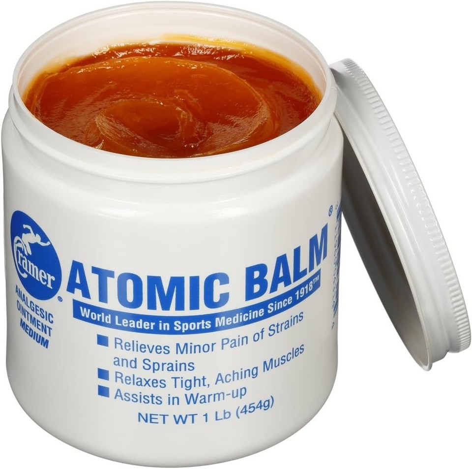 Cramer Atomic Balm, Medium Strength Warming Pain Reliever for Relieving ...