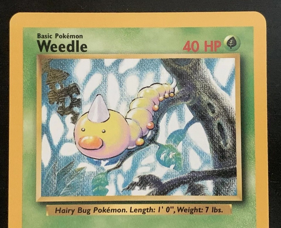 Pokémon Shadow Base Set Weedle (Pokemon Trading Card 69/102) | eBay