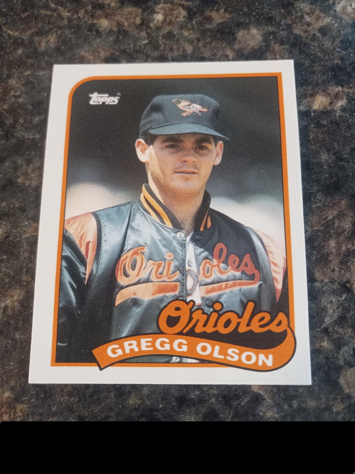 1989 Topps Traded Gregg Olson Rookie Card #89T Baltimore Orioles NM ...
