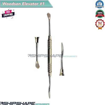 Woodson Periosteal Elevator # 1 Carver Scrap & Elevate Tooth Surgical ...
