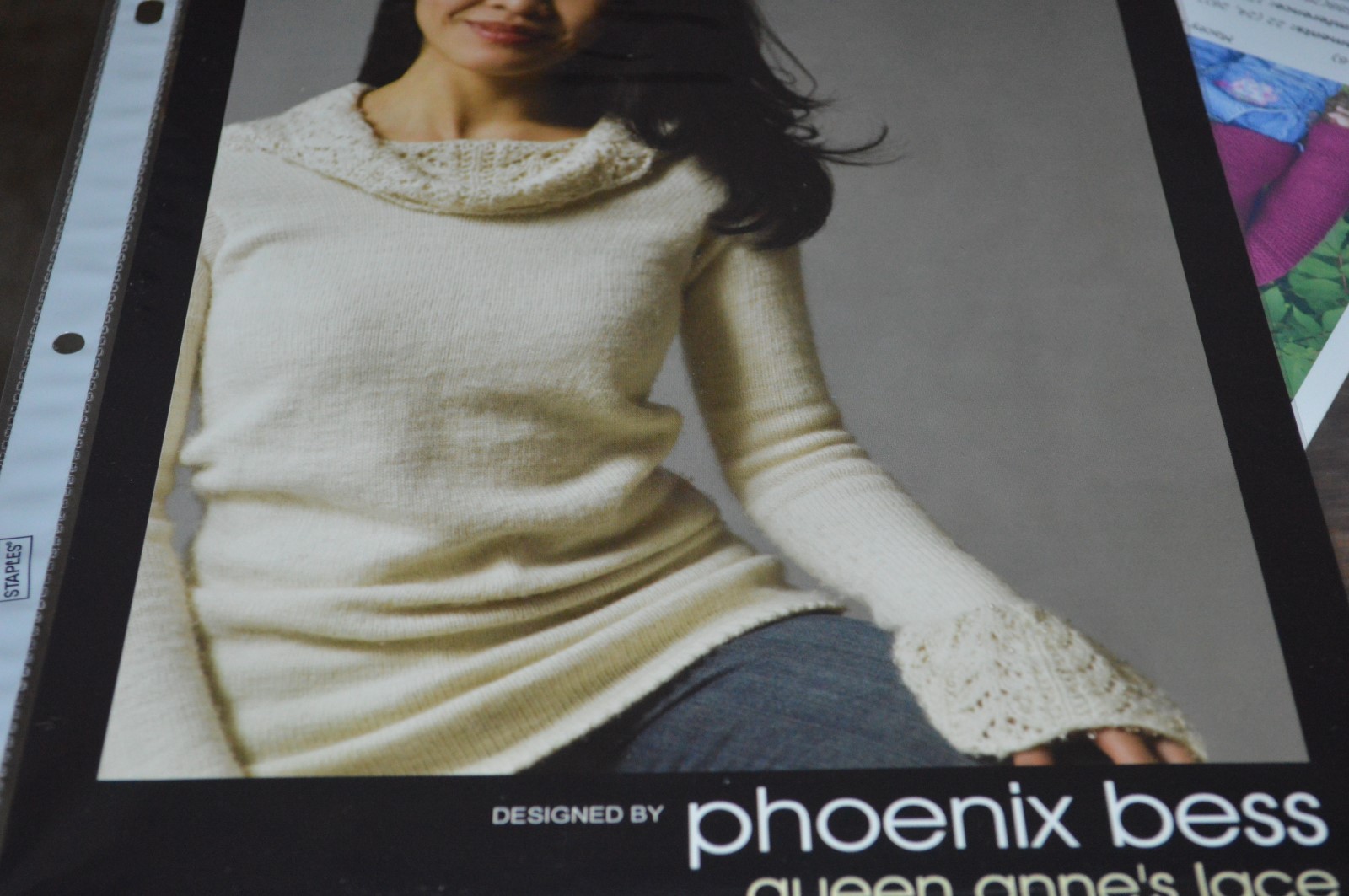 Pheonix Bess Knitting Pattern: Queen Anne's Lace Sweater 30-42 | eBay