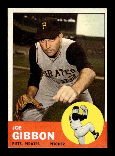 1963 Topps Baseball #101 Joe Gibbon Pittsburgh Pirates | eBay
