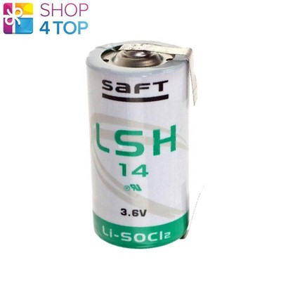 SAFT LSH14 C U SOLDERING TAG LITHIUM BATTERY LI-SOCI2 C14 5800mAh LFZ ...