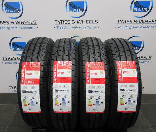 X4 165 13C 165R13C 94/93R 8PR M+S THREE-A *TRAILER VAN* COMMERCIAL NEW ...