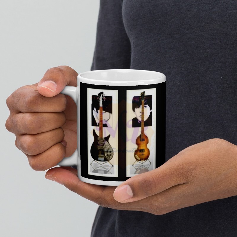The Beatles Coffee Mug, The Beatles Cup, John Lennon Mug, Paul ...