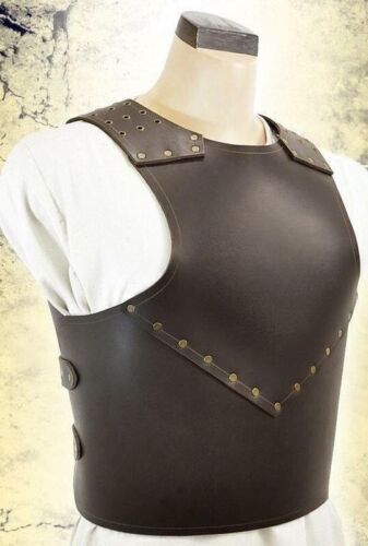 Halloween Militiaman Torso Armor Leather Larp Cosplay Fantasy Armor ...