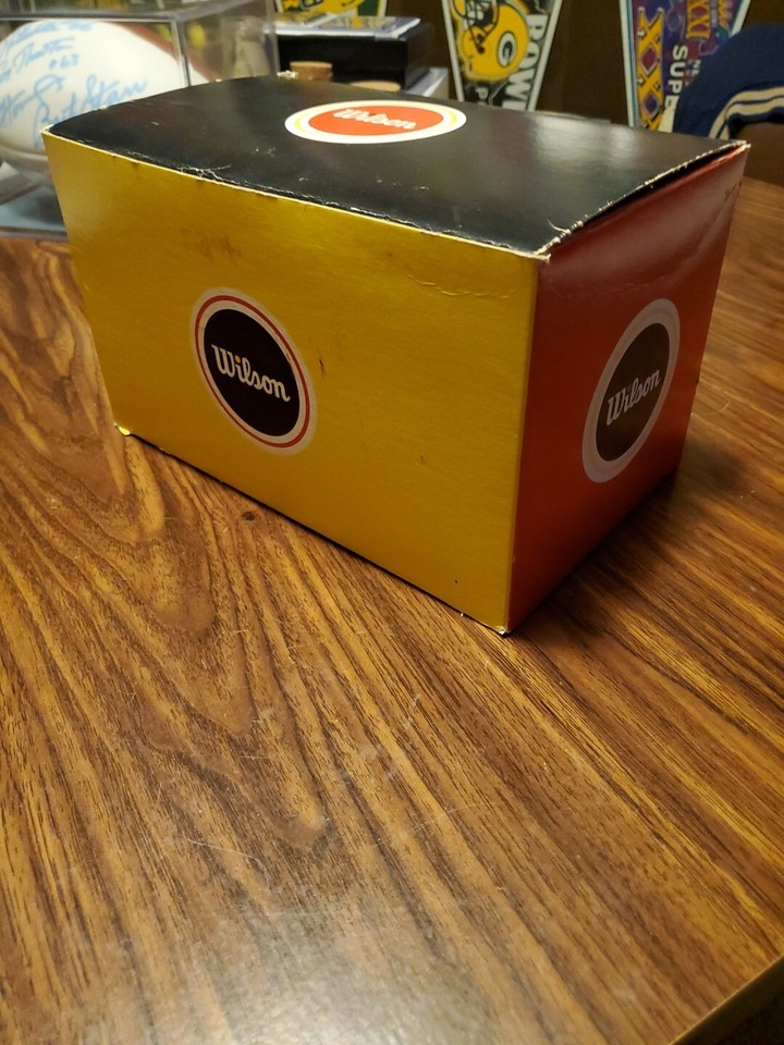 1973 Green Bay Packers Facsimile Team Signed Football w/ Box Marcol ...