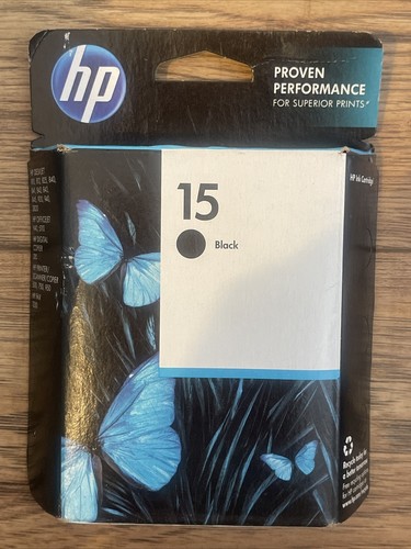 NEW GENUINE HP 15 Ink Cartridge Exp OCT 2015 | eBay