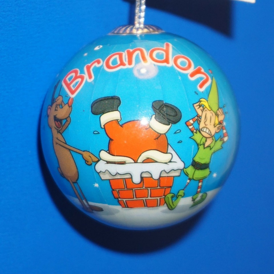 Christmas Ornament Ball Personalized The Name People Many Colors Pick ...