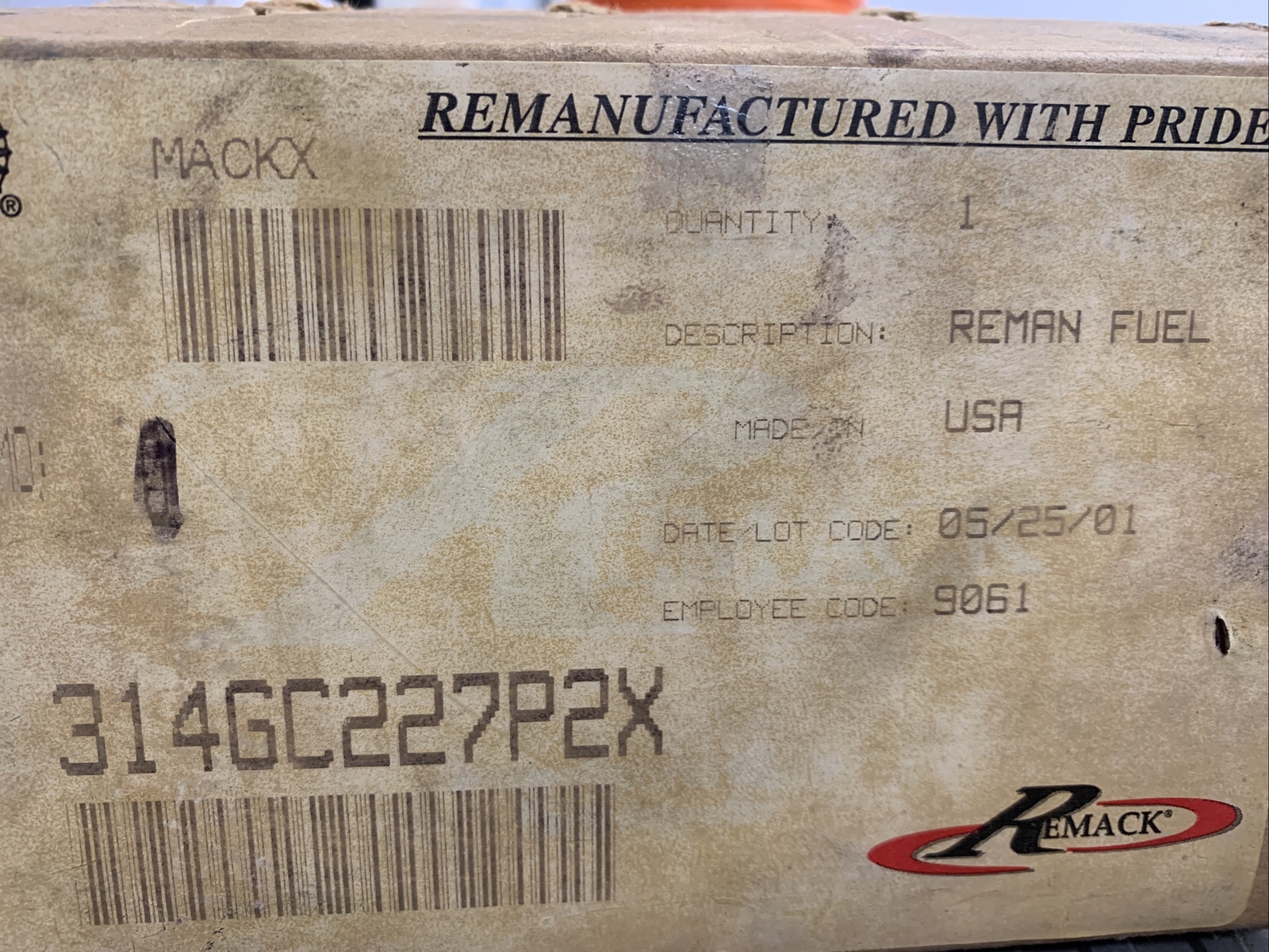 Mack 314GC227P2X Remack Supply Pump 314GC227P2 | eBay