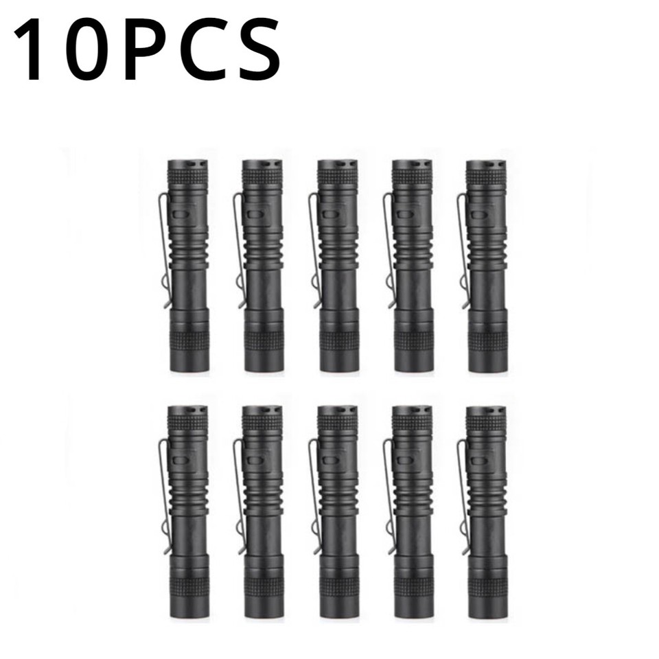 1~ 20x LED 1000 Lumens Mini Penlight Flashlight Torch Pocket Pen Light ...