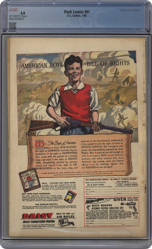 Flash Comics #91 CGC 4.0 1948 4441059023 | eBay Australia