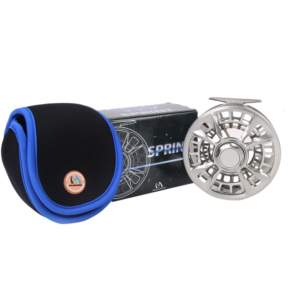 Maxcatch Sprint Expert Fully Sealed Saltwater Fly Fishing Reel 6/8 7/9 ...