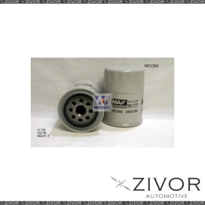 NIPPON MAX Oil Filter For Iveco Daily 2.8L TD 2002-2005 - WCO60NM *By ...