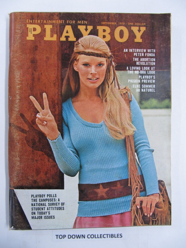Playboy Vintage Magazine September 1970 Debbie Ellison PMOM Elke Peter ...