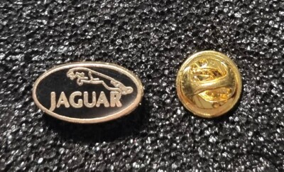 Jaguar Pin Logo oval schwarz emailliert - Maße 19x11mm | eBay.de