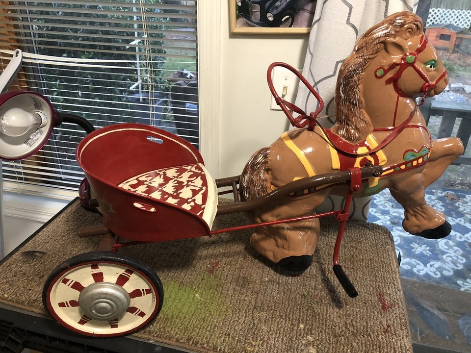 vintage mobo horse,complete Set Of Chid Step&adult Handel Bar. | eBay