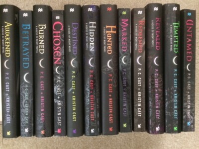 House of Night lot complete series 1-12 set P C Cast Hidden Revealed ...