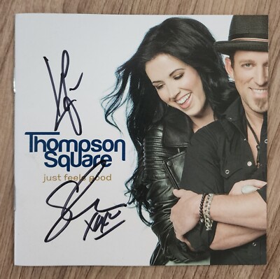 Thompson Square Signed Just Feels Good CD Booklet Country Music RAD | eBay