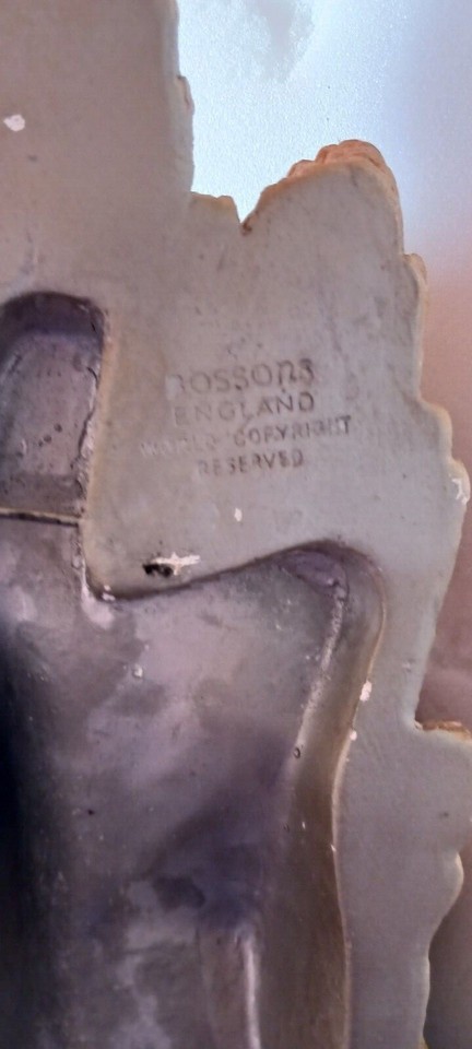 Vintage Bossons England Chalkware Woodpecker Art 1960s | eBay