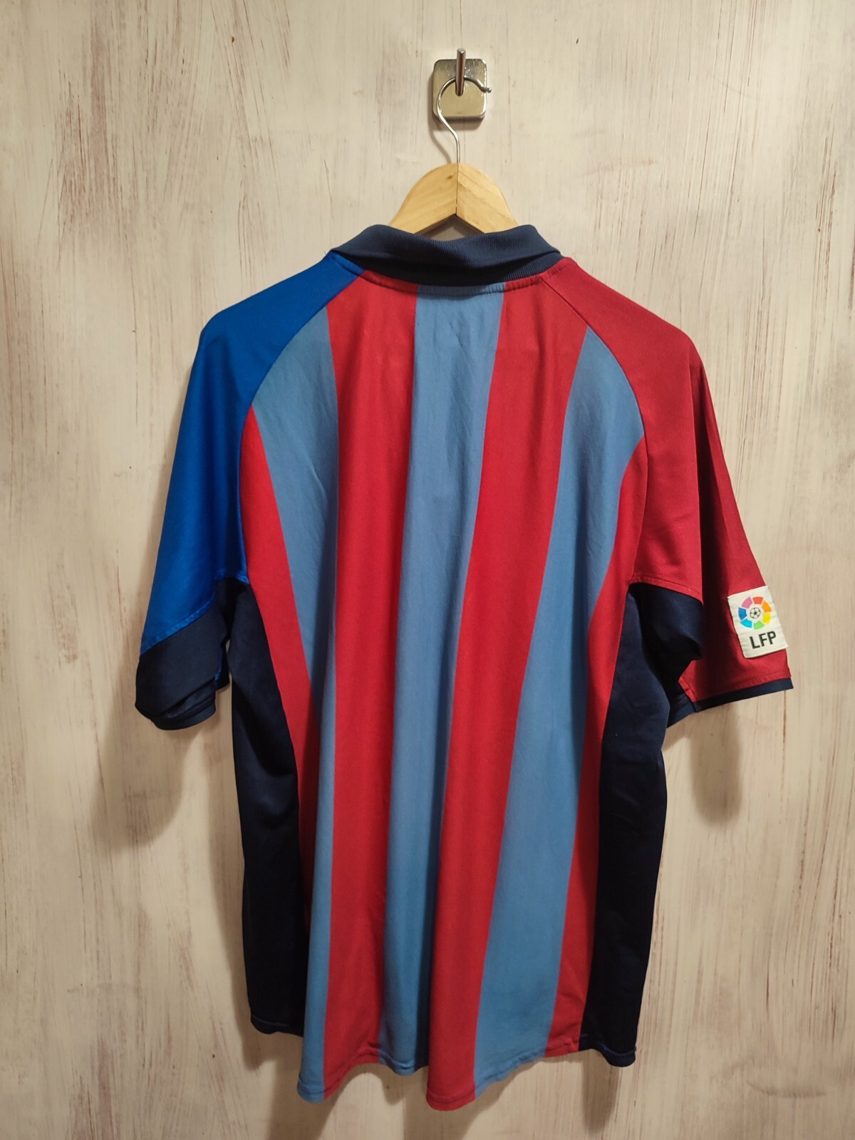 FC Barcelona 2001 2002 home Sz XL Nike shirt jersey soccer football kit ...