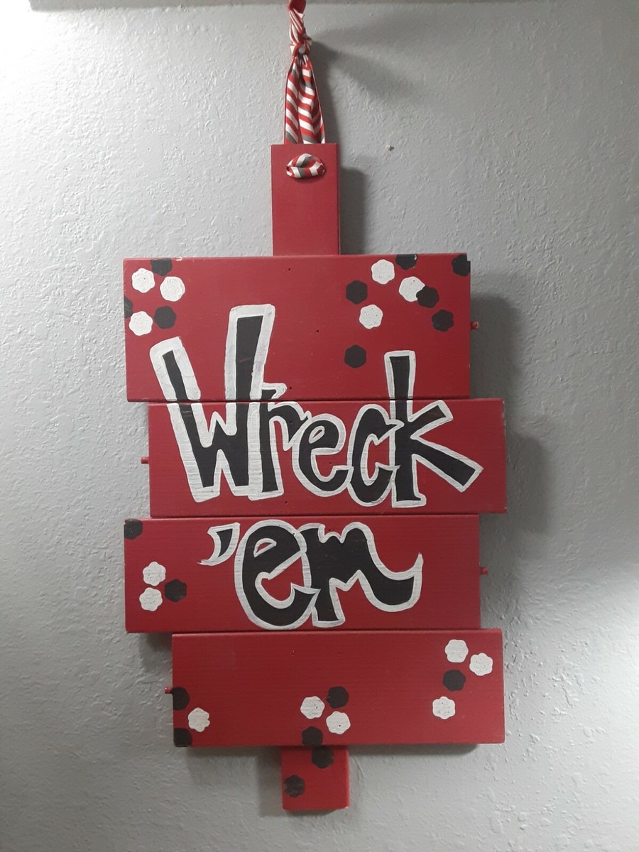 Wreck Em Tech Logo Texas Tech University Wreck 'Em Collection