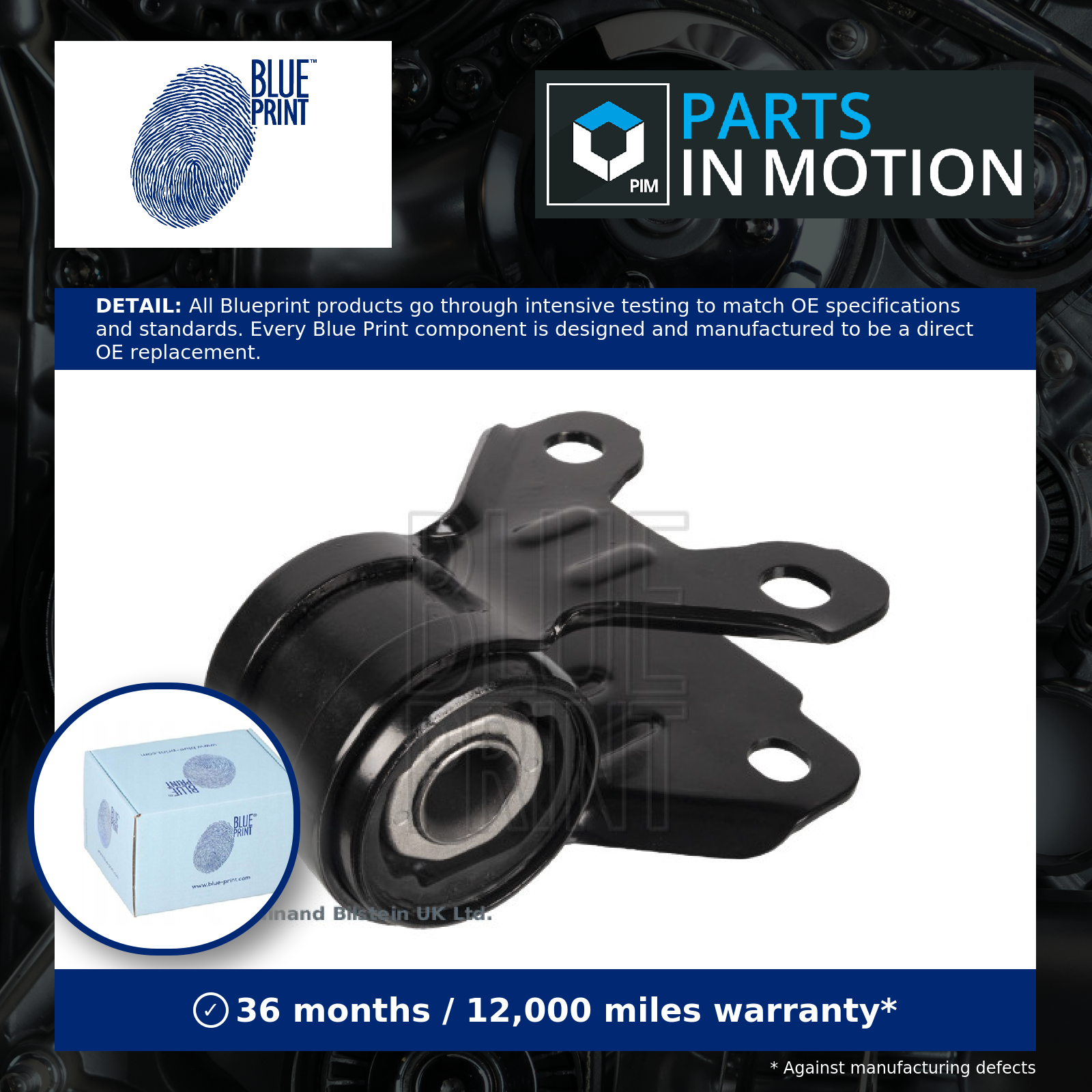 2x MOUNTING CONTROLTRAILING ARM ADBP800162 FOR MAZDA FORD GRAND/C-MAX ...