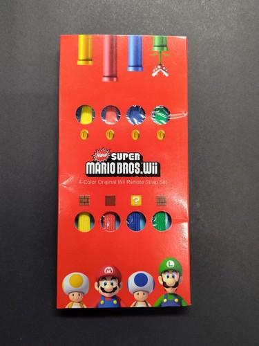 Club Nintendo New Super Mario Bros Wii 4-Color Original Wii Remote ...