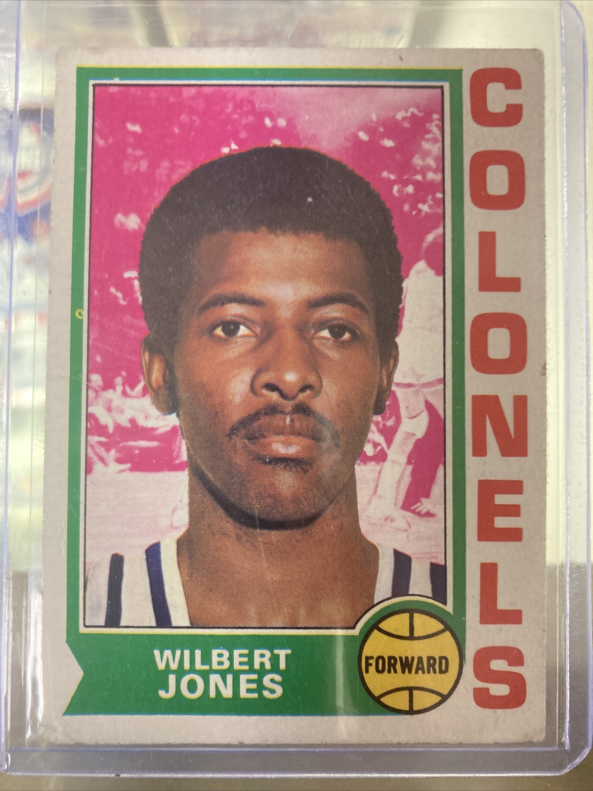 1974 Topps Basketball #237 Wilbert Jones VG | eBay