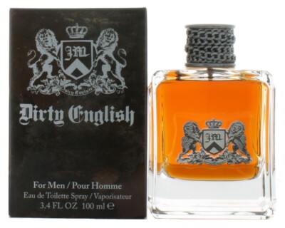 Dirty English by Juicy Couture for Men EDT Cologne Spray 3.4 oz. New in ...