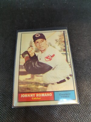 1961 Topps Johnny Romano #5 Cleveland Indians Baseball Card | eBay