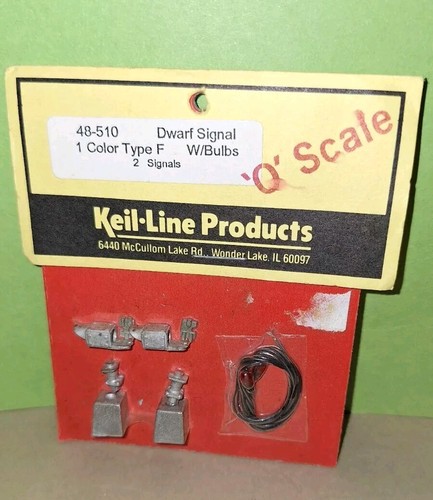Keil Line 48-510 Dwarf Signal Type F 1 Color Bulbs Kit 2 Rail Detail ...