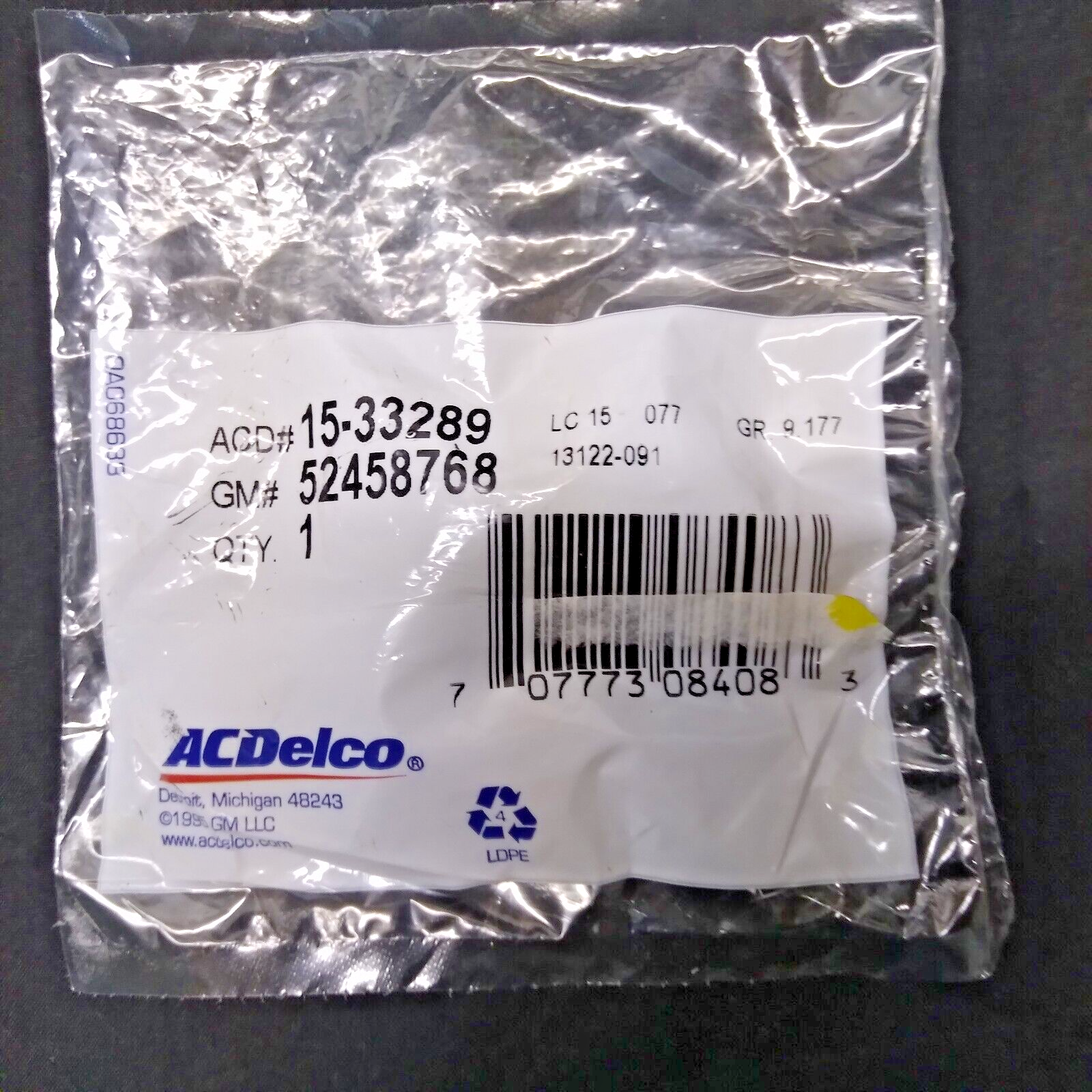 GM OEM A/C Condenser, Compressor Lines-Fill Valve Cap 52458768 ACDelco ...