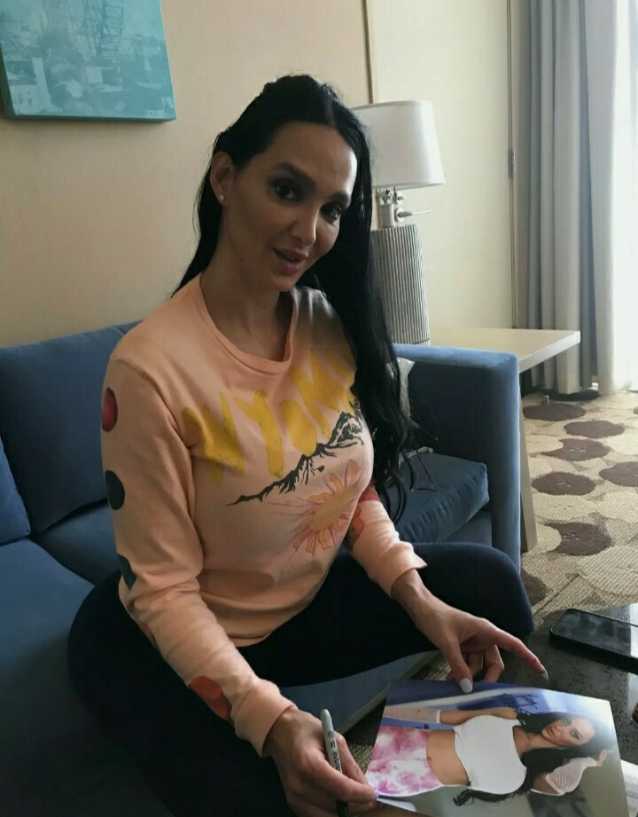 Amy Anderssen Hand Signed Photo 8X10 Sexy Model AVN Star Autograph | eBay