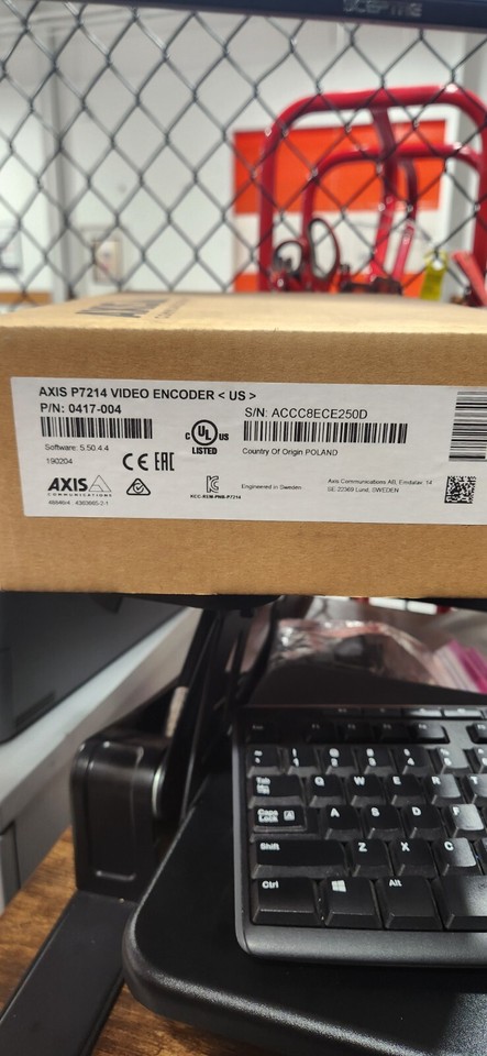 Axis P7214 Video Encoder 0417-004 4-Channel Barebone Video Encoder | eBay
