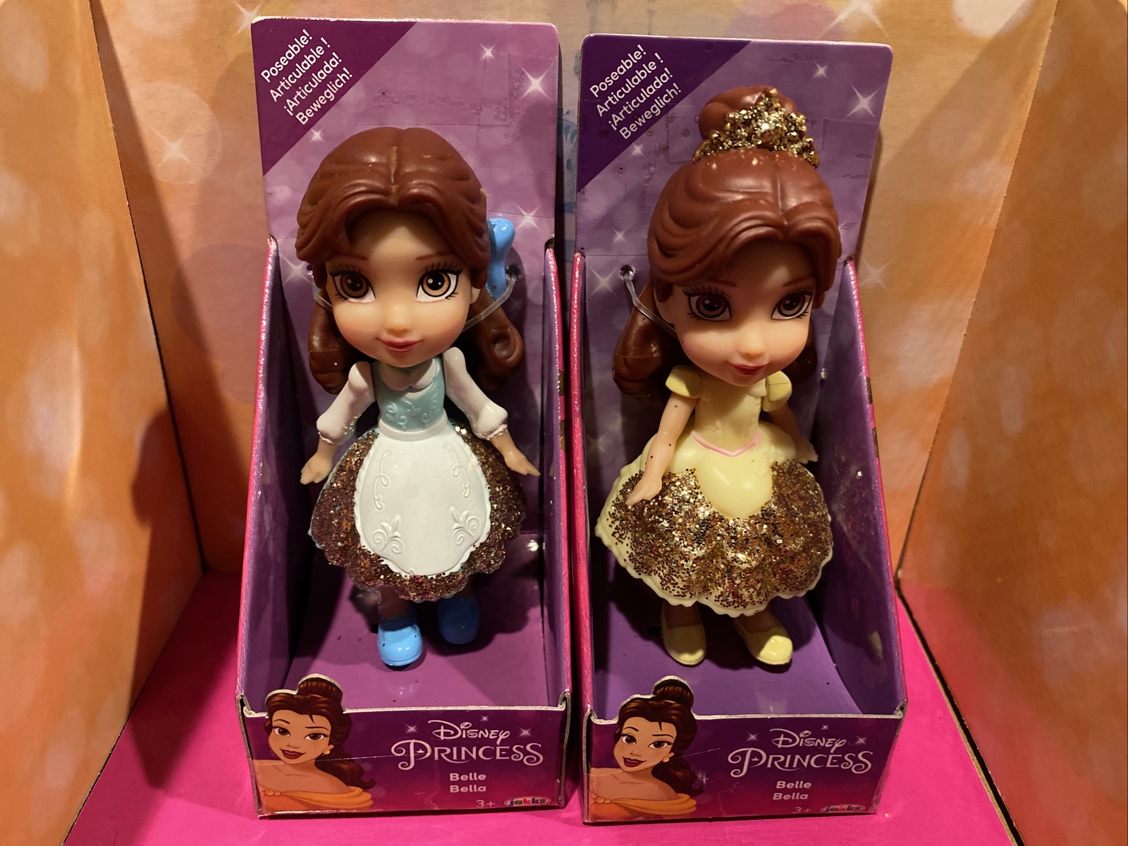 Disney Princess Mini Poseable Miniature Doll Toddler 3.5" Figure ~ You ...