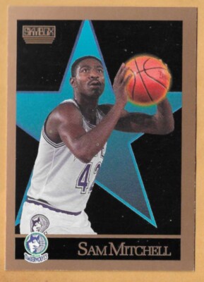 SAM MITCHELL MINNESOTA TIMBERWOLVES #171 SKYBOX 1990-91 | eBay