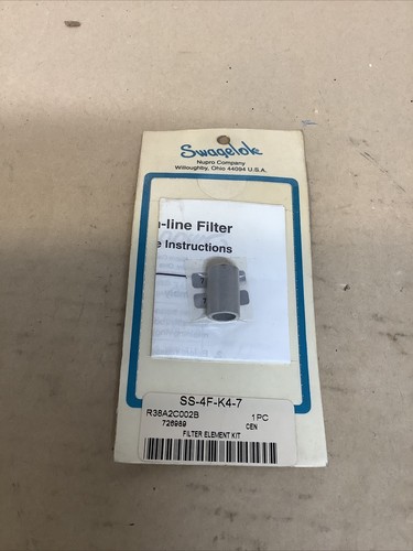 Swagelok Filter Element Replacement Kit SS-4F-K4-7 Lot Of 10 | eBay