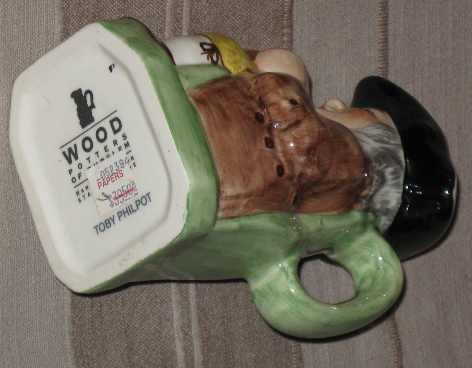 Toby Philpot Jug By Wood Potters Of Burslem Hand Painted Staffordshire ...