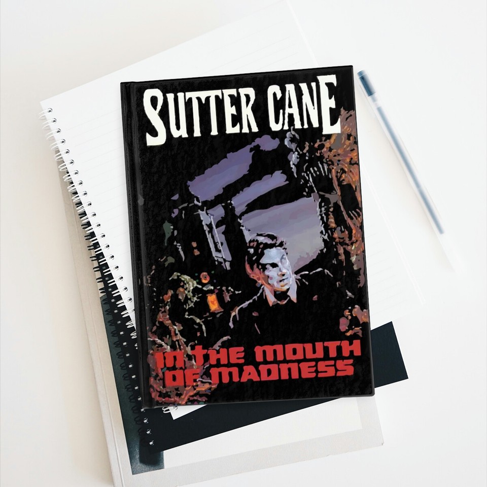 In The Mouth Of Madness, Hardcover Journal, Inspired by Sutter Cane ...