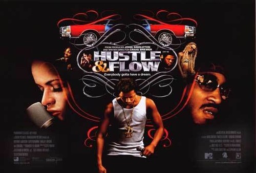 HUSTLE AND FLOW Movie POSTER 27x40 B Terrence Dashon Howard DJ Qualls ...