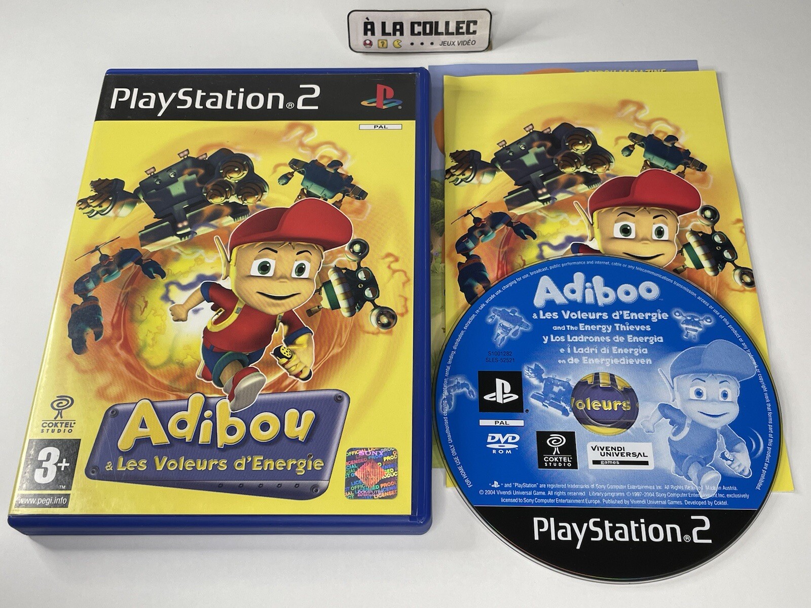 Adibou et les voleurs d'énergie PlayStation 2 PAL - Prix - Photo ...