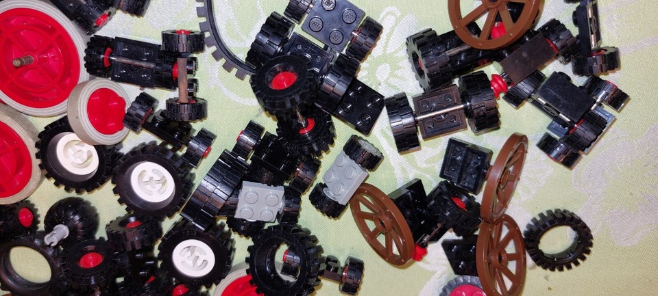 Lego City Technik Räder Konvolut mehr als 1 Kilo Kg Rad Achsen | eBay