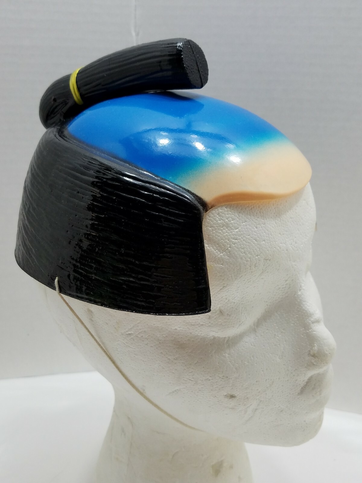 Vintage Plastic Sumo Wrestler Hair Halloween Costume Part - Rare! | eBay