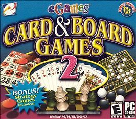 eGames Card & Board Games 2 (PC-CD, 2003) for Win95-XP 743999128057| eBay
