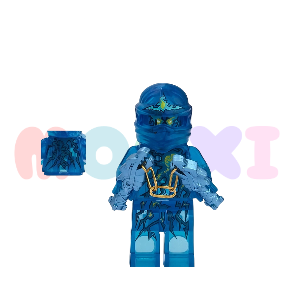 MOC Lego Minifig Figurine: Ninjago NRG Jay Fast Shipping Perfect Gift ...