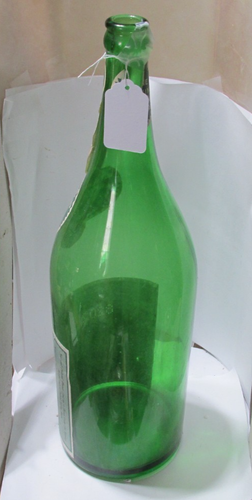 vintage 2 qt green original label Poland Water Mineral spring Poland ...