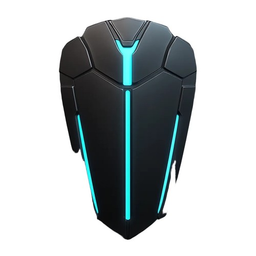 Tron Legacy Shield Vinyl Car Decal Sticker – Waterproof & UV-Resistant ...